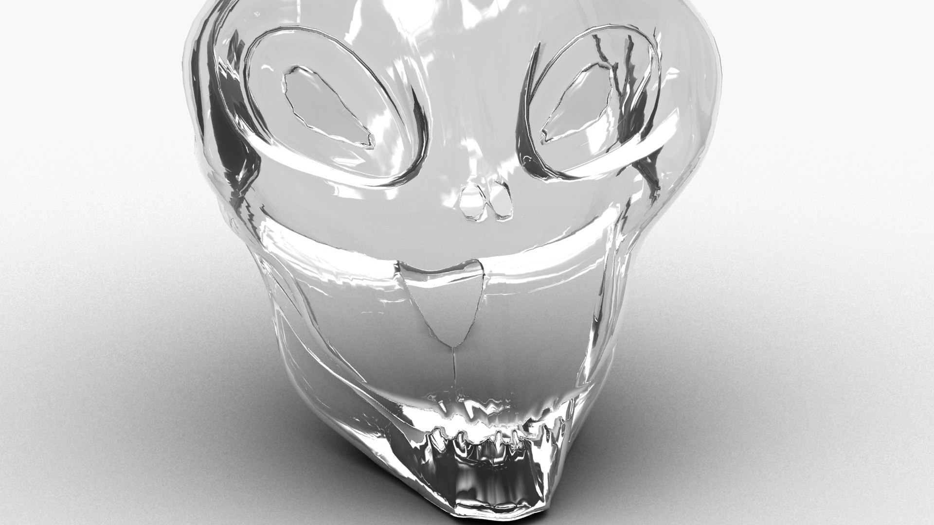 Alien Skull 3D - TurboSquid 1620106