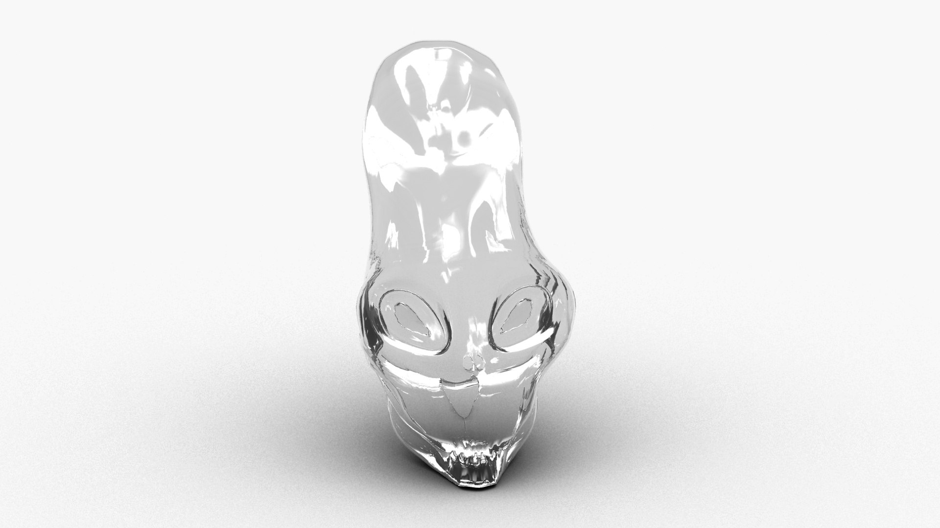 Alien Skull 3D - TurboSquid 1620106