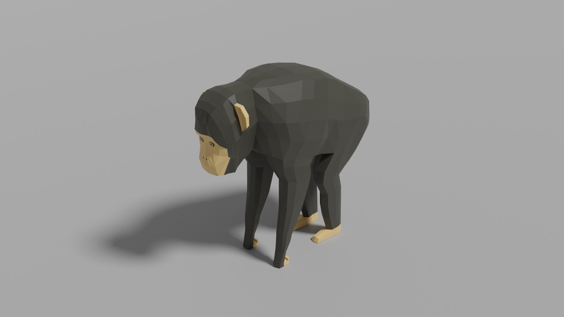 Animal Ape Chimpanzee 3D Model - TurboSquid 1647477