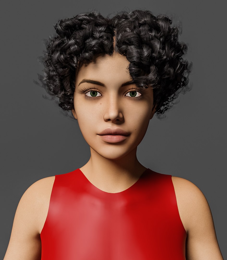 3D Model 3D Rigged Woman Model - TurboSquid 1791494