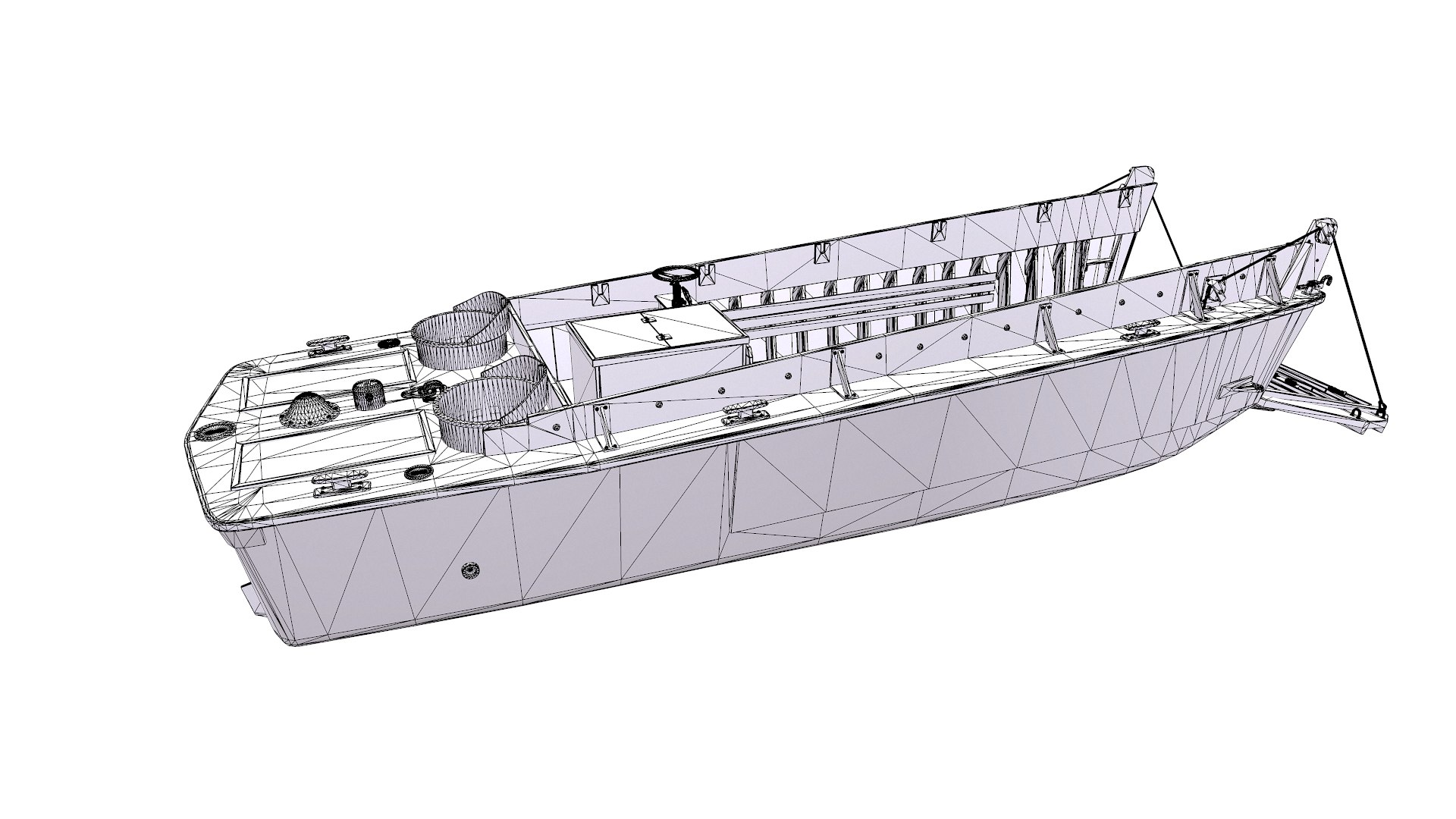 LCVP Higgins Boat Low-poly PBR model - TurboSquid 2024472