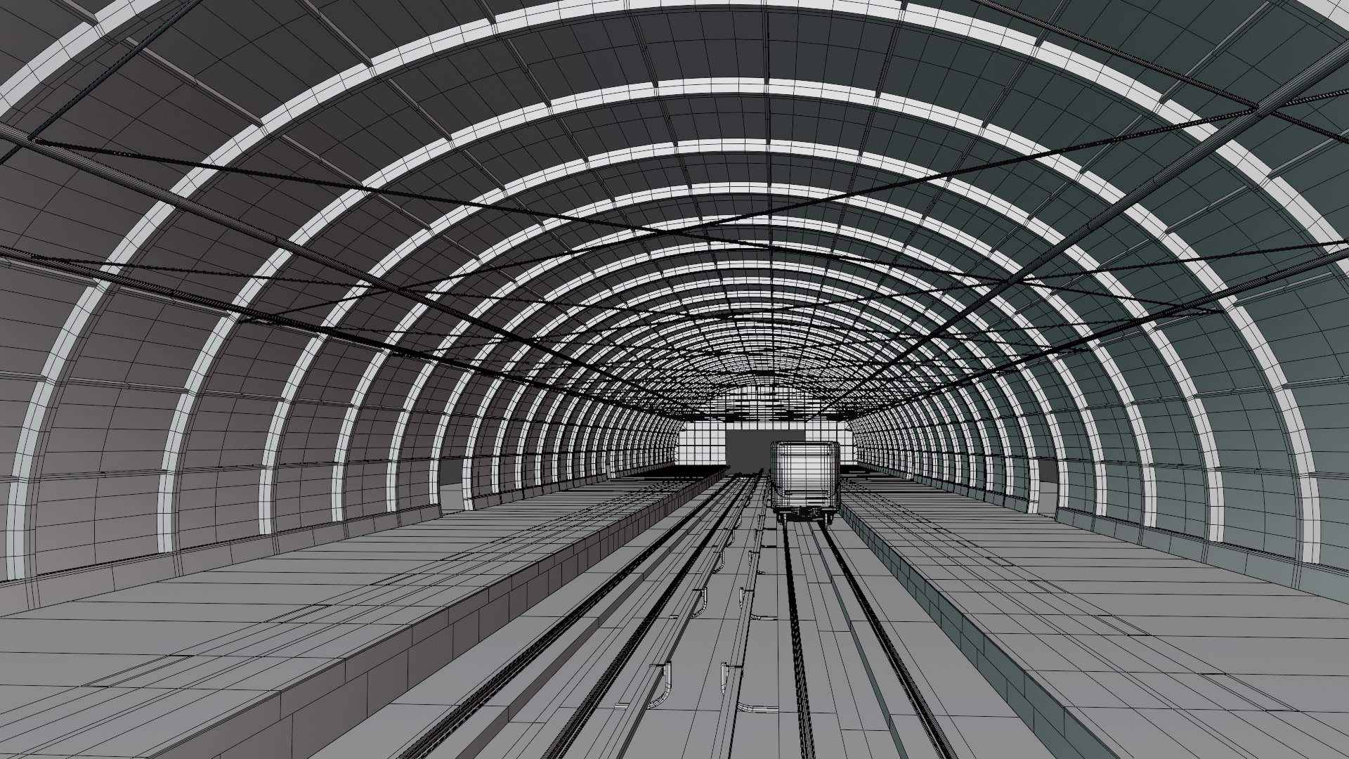 Metro Station Concept II 3D - TurboSquid 2161233
