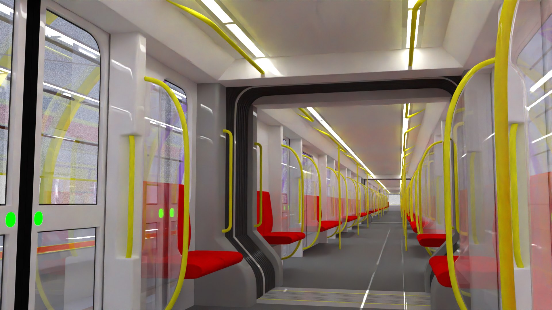 Metro Station Concept II 3D - TurboSquid 2161233