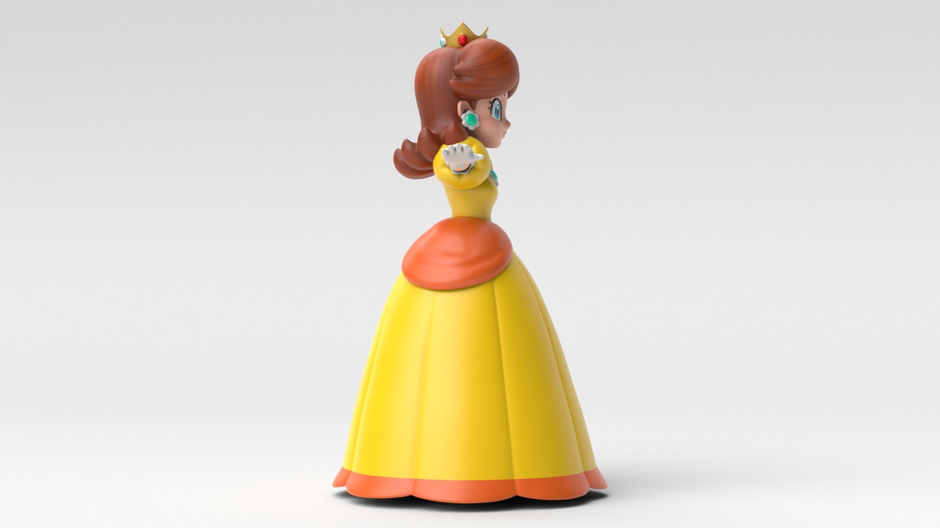 Princess Daisy Model - TurboSquid 1811691