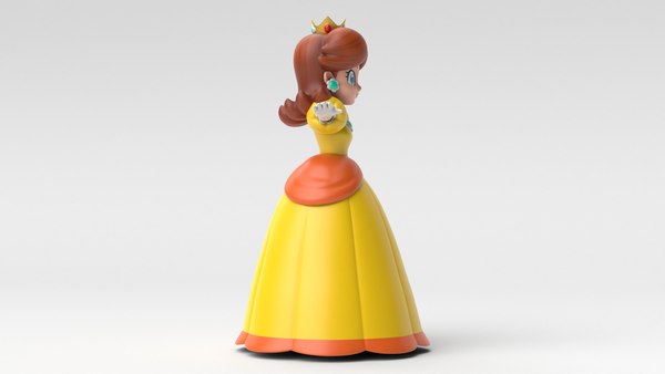 Princess Daisy model - TurboSquid 1811691