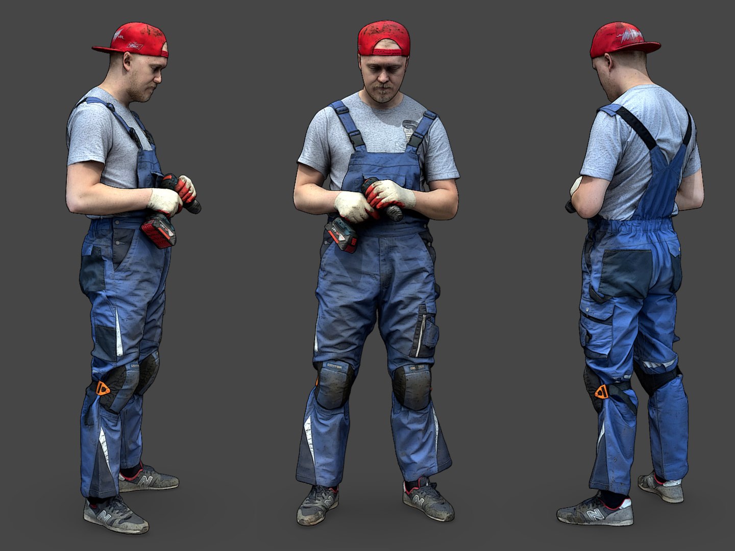 3D Stylized Car Mechanic Character - TurboSquid 1723873