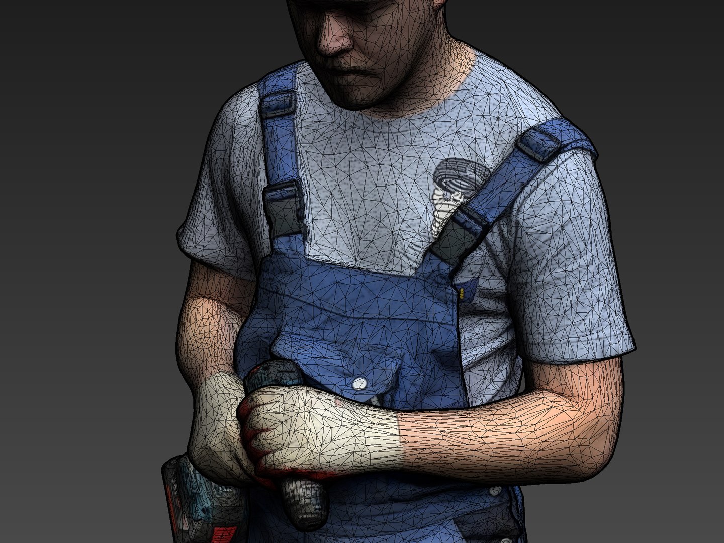 3D Stylized Car Mechanic Character - TurboSquid 1723873