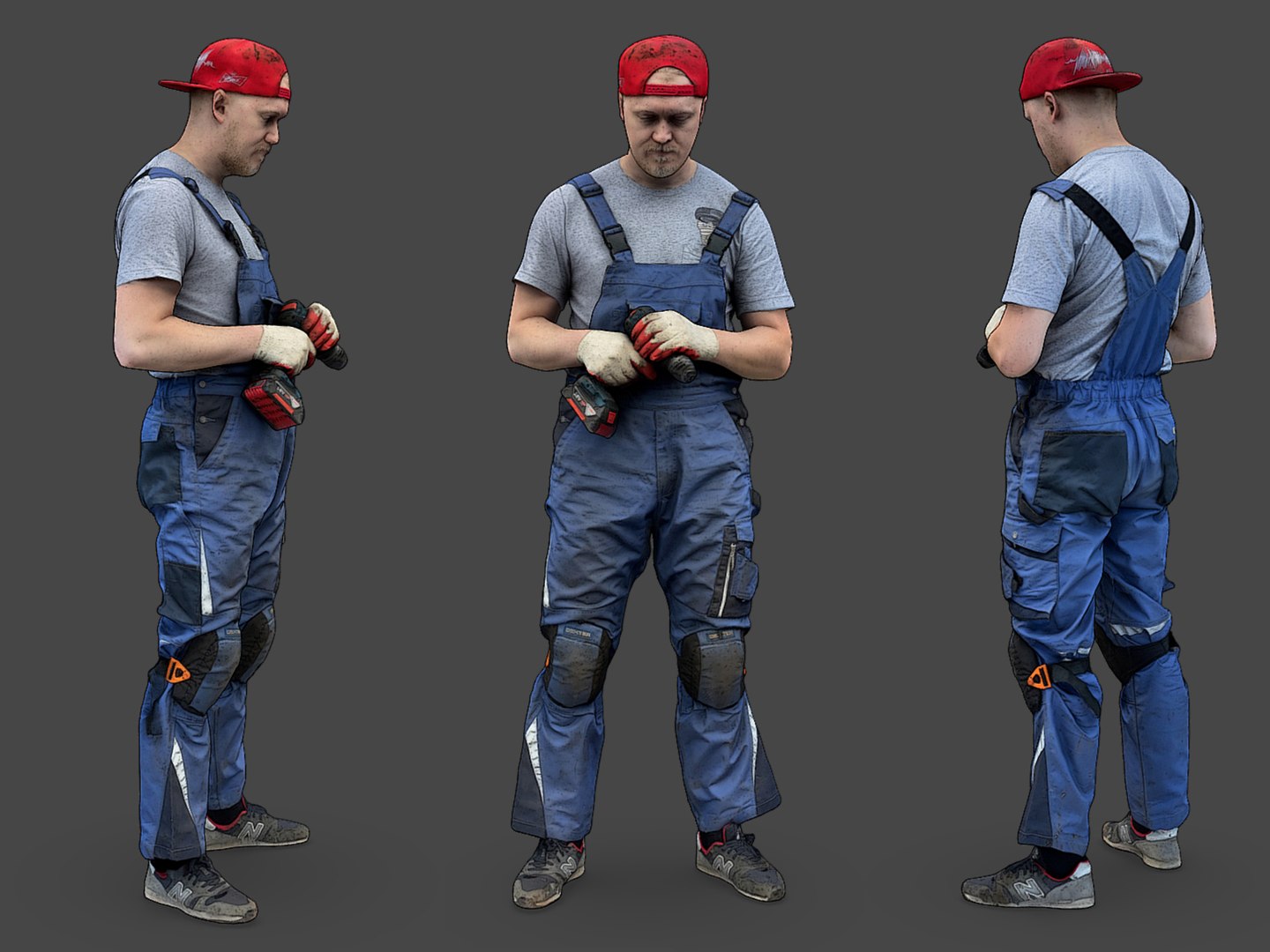 3D Stylized Car Mechanic Character - TurboSquid 1723873