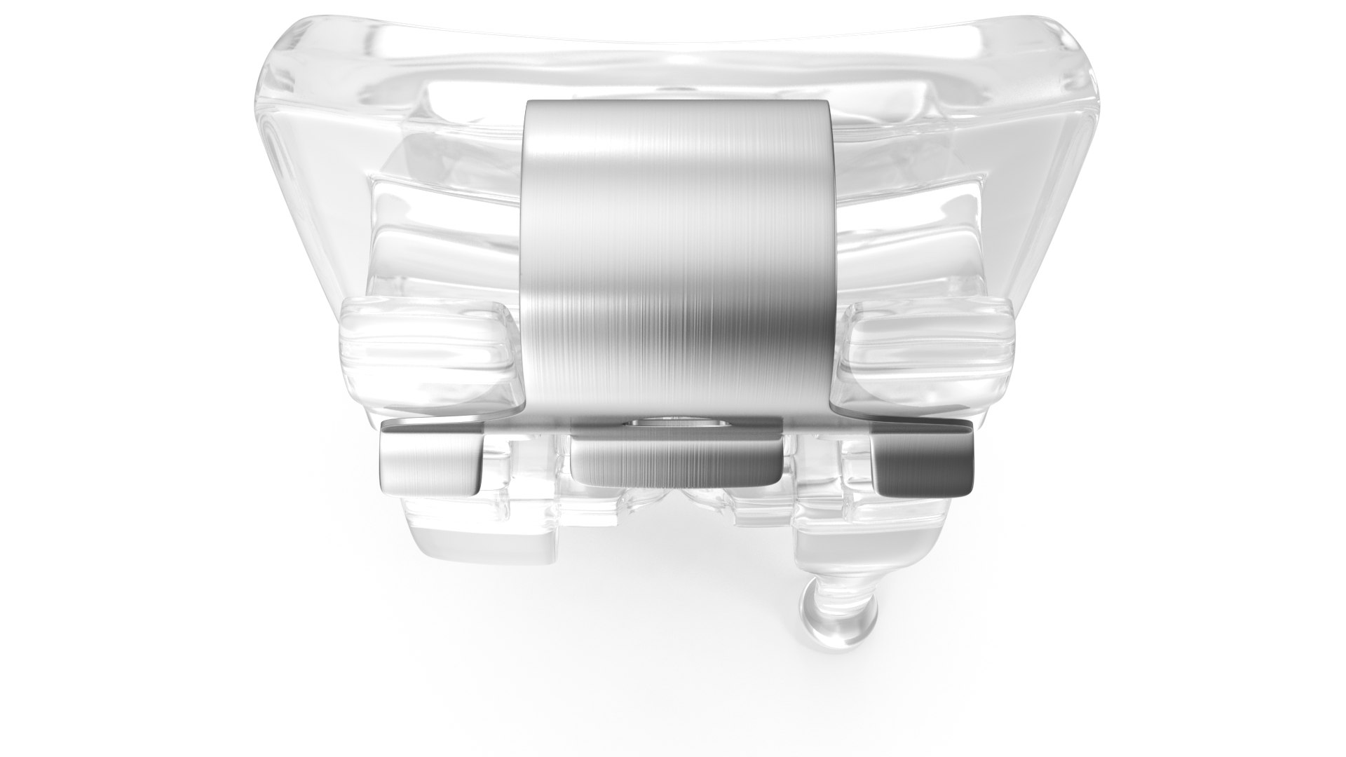 Ceramic Self Ligating Dental Braces Bracket V12 Model - TurboSquid 2086031