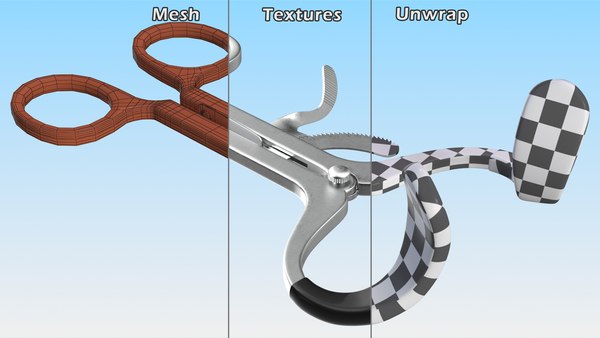Stainless steel molt mouth 3D model - TurboSquid 1705751