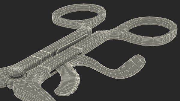 Stainless steel molt mouth 3D model - TurboSquid 1705751