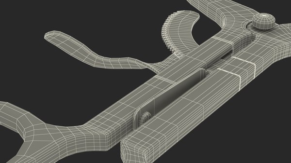 Stainless steel molt mouth 3D model - TurboSquid 1705751