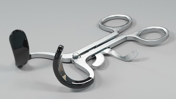 Stainless steel molt mouth 3D model - TurboSquid 1705751