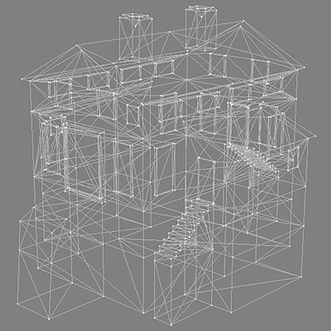 3d Model Historical Brewery Distillery Factory