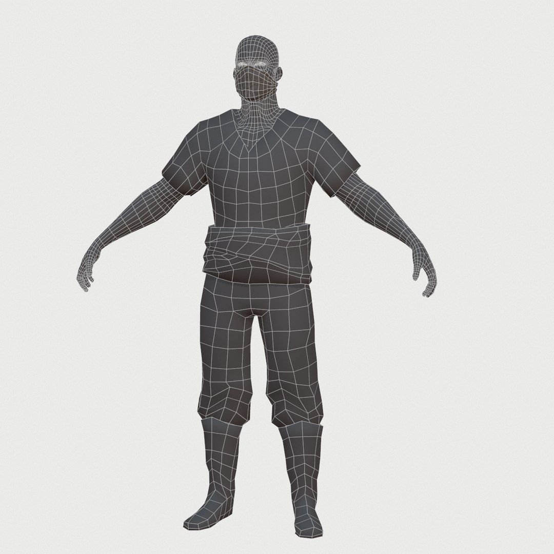 Free Basic Bandit 3D - TurboSquid 1250561