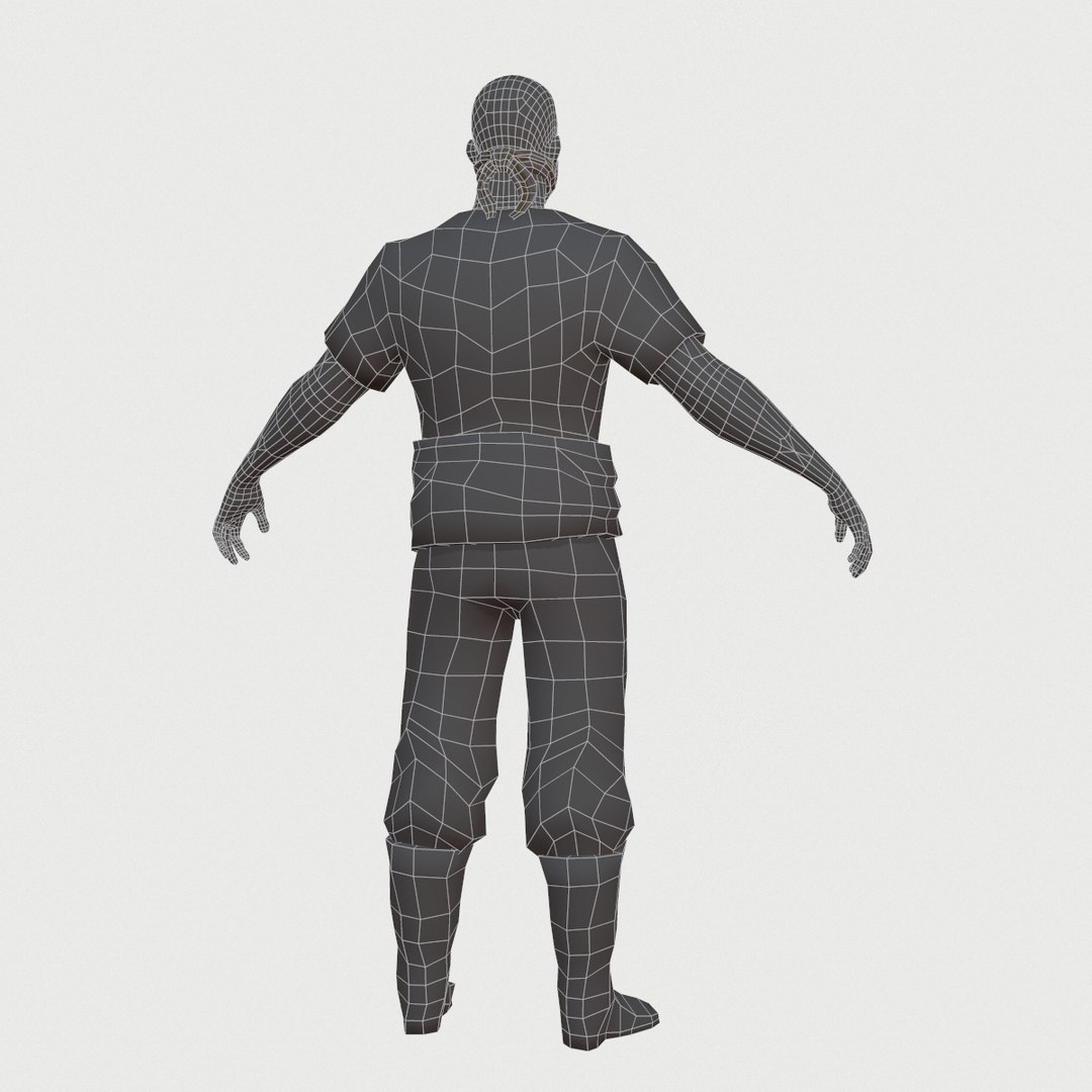 Free Basic Bandit 3D - TurboSquid 1250561