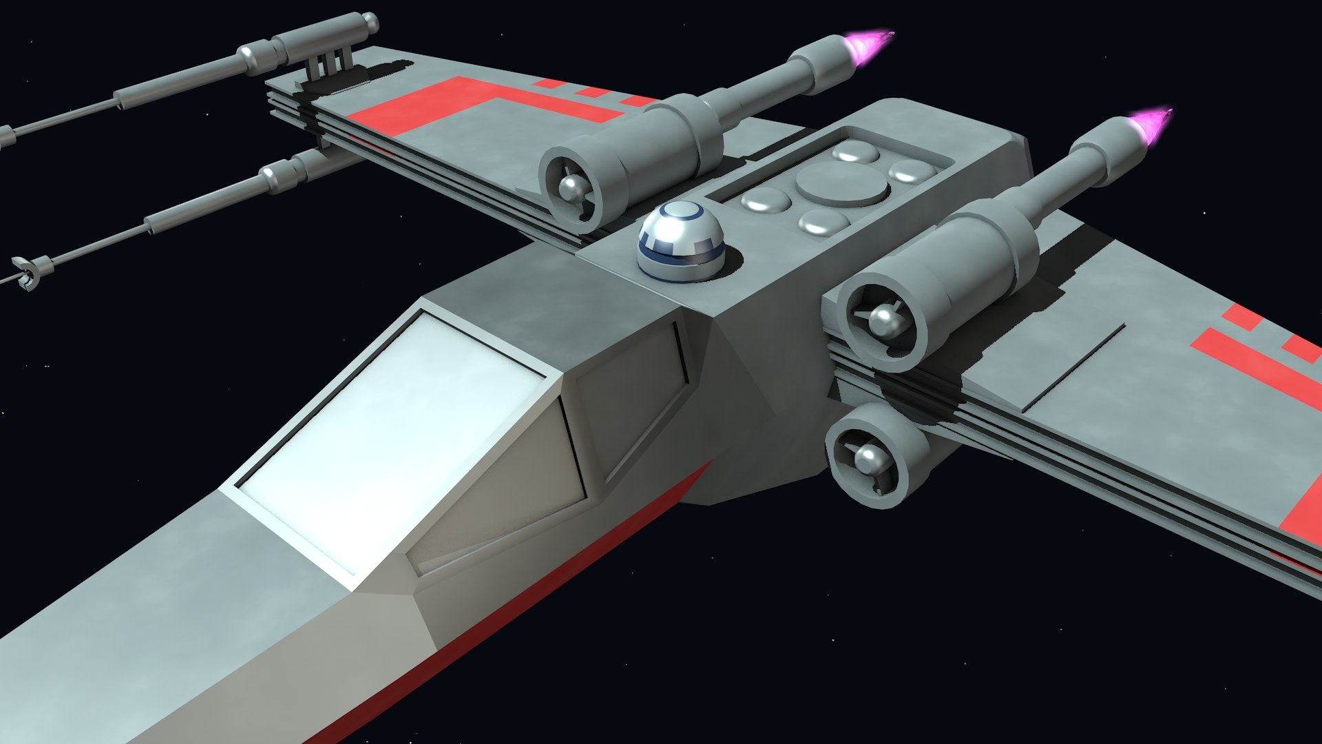 3D X Wing Model - TurboSquid 1664216