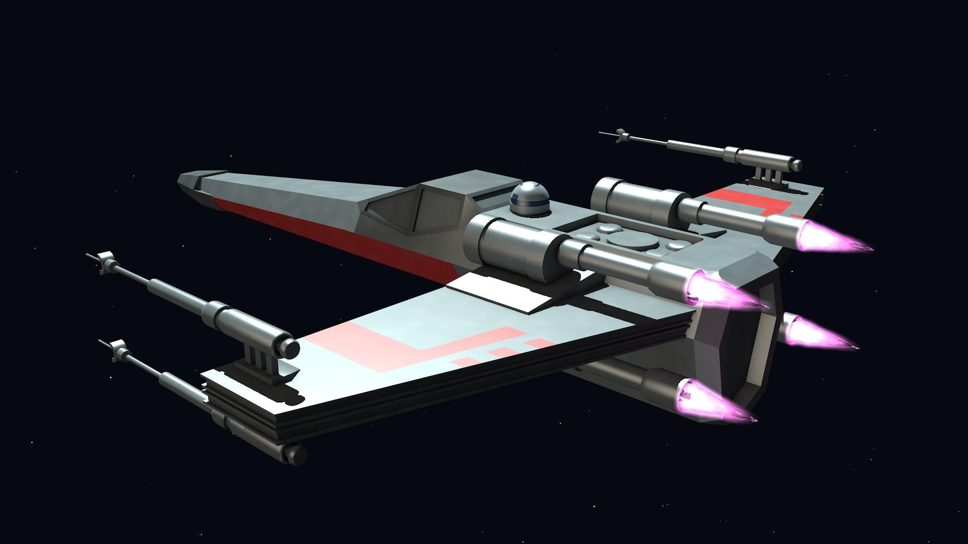3D X Wing Model - TurboSquid 1664216