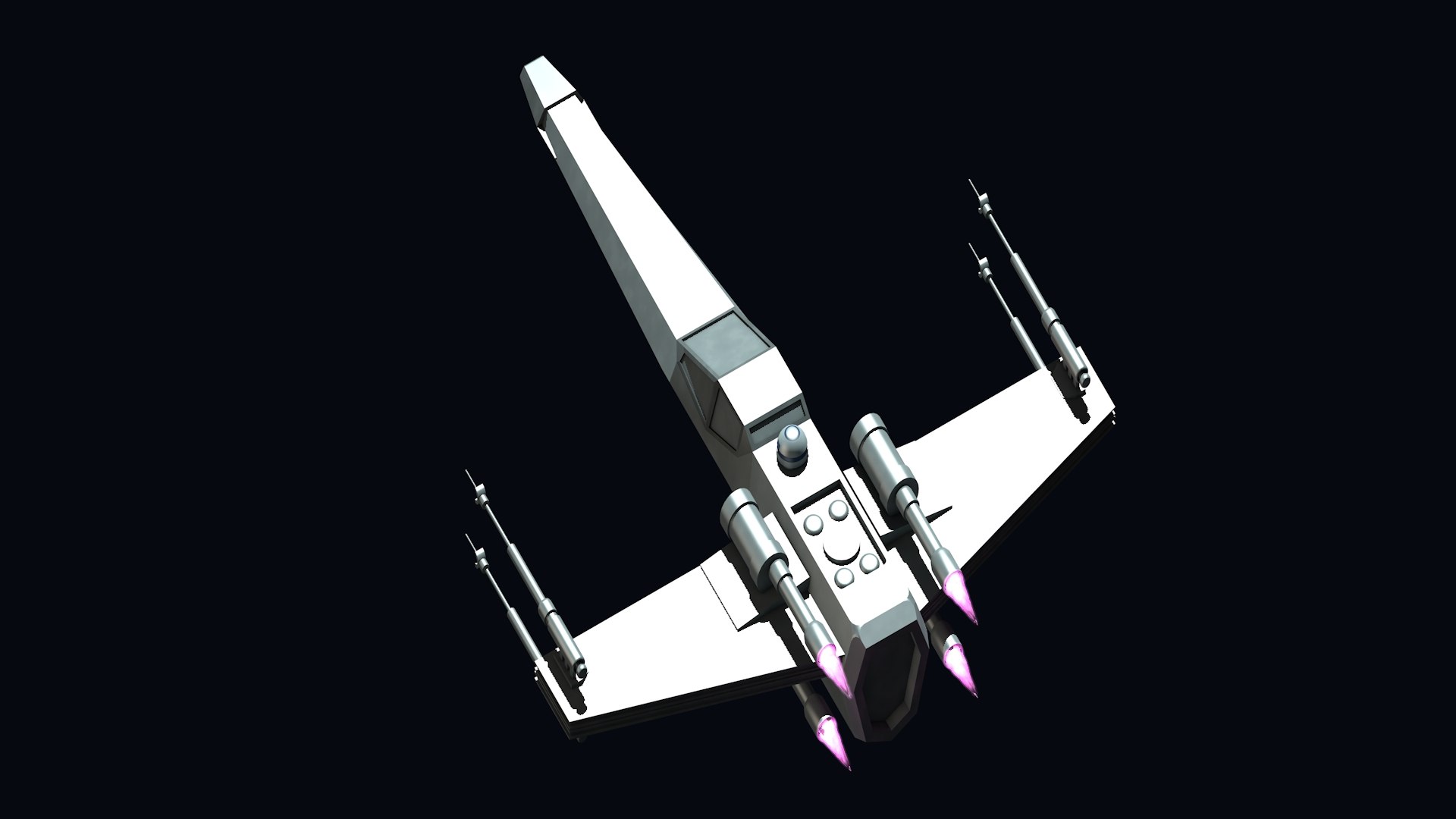 3D X Wing Model - TurboSquid 1664216