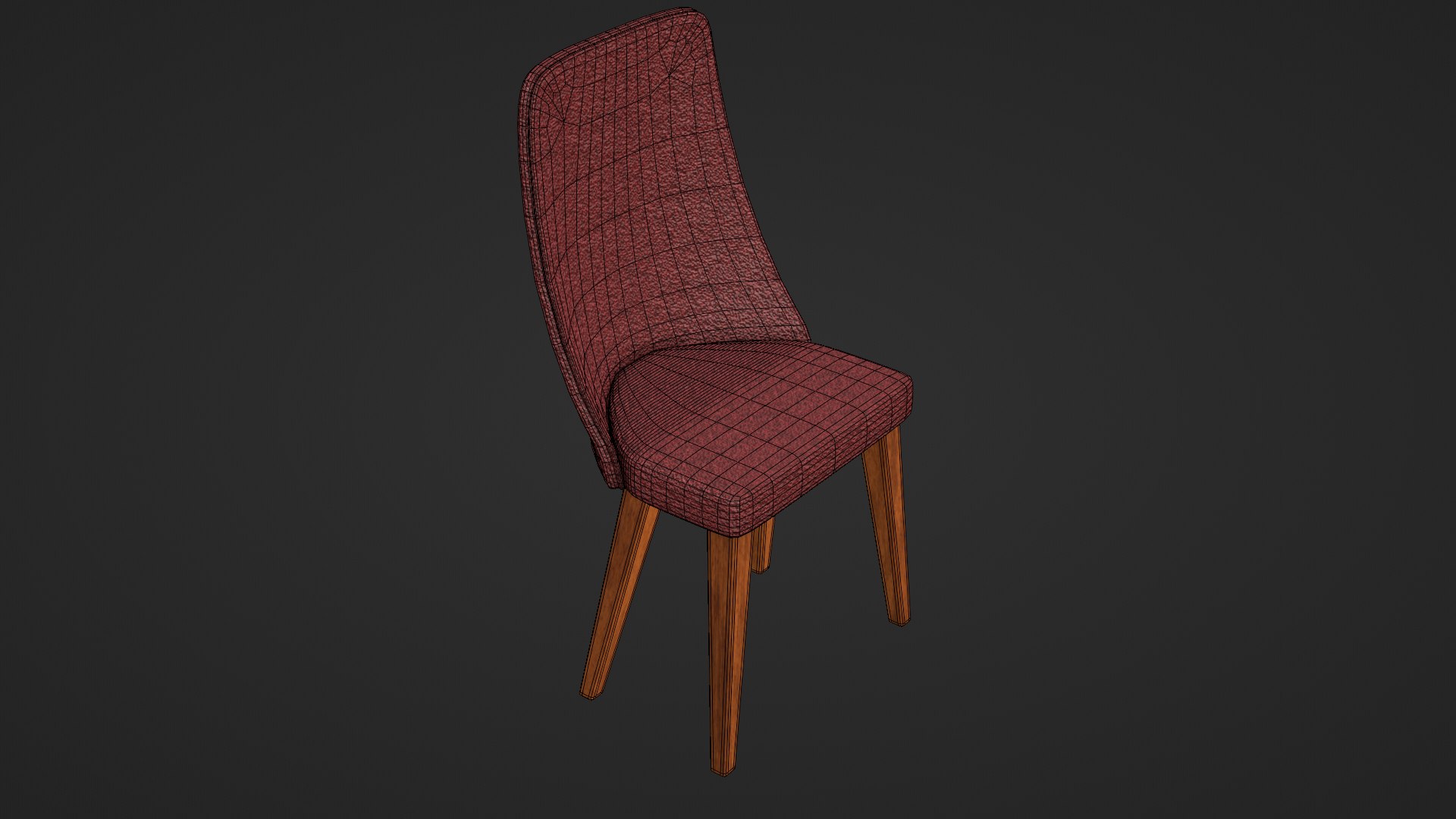 3D Model Chair With Wooden - TurboSquid 1916693