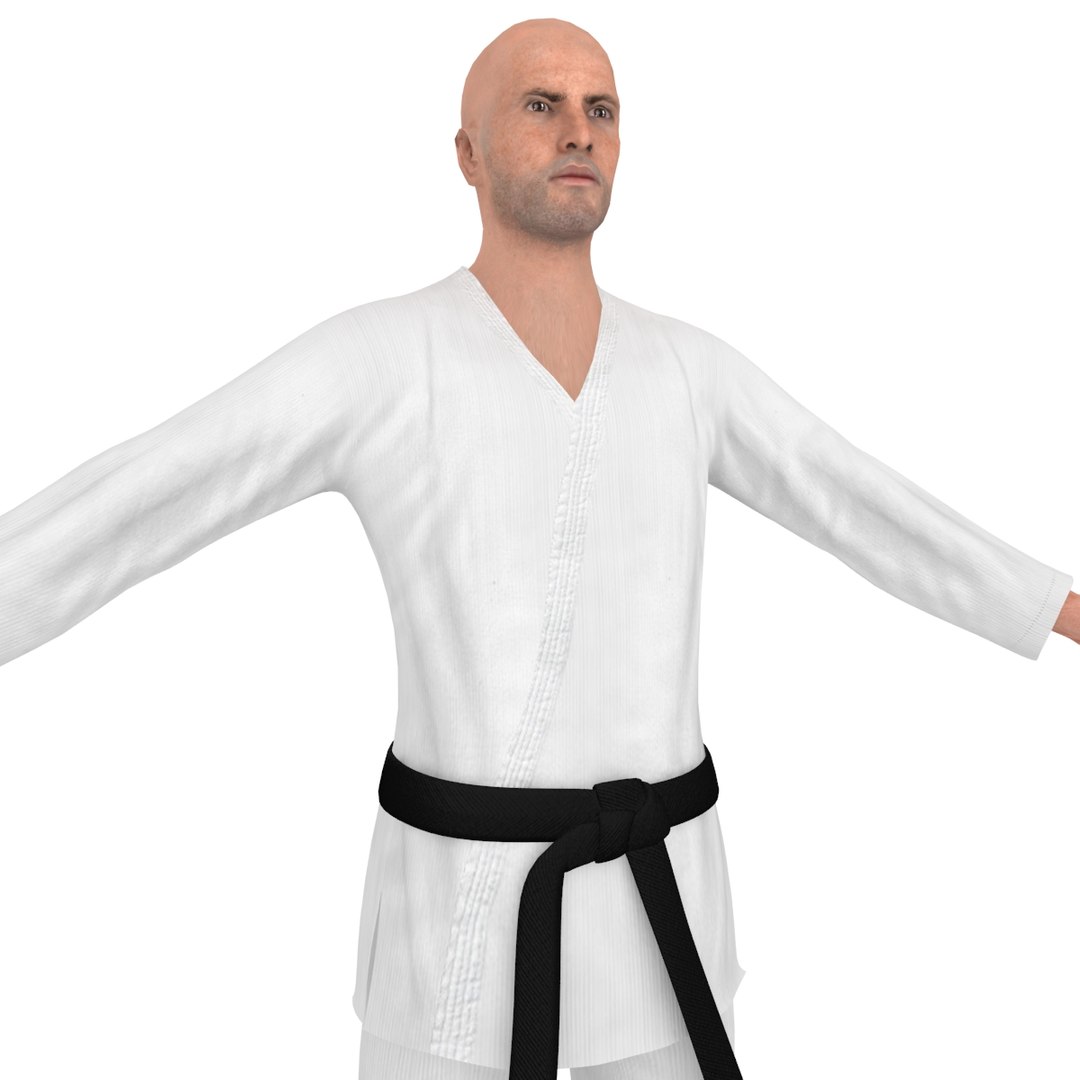 Karate 1 3D model - TurboSquid 1291926