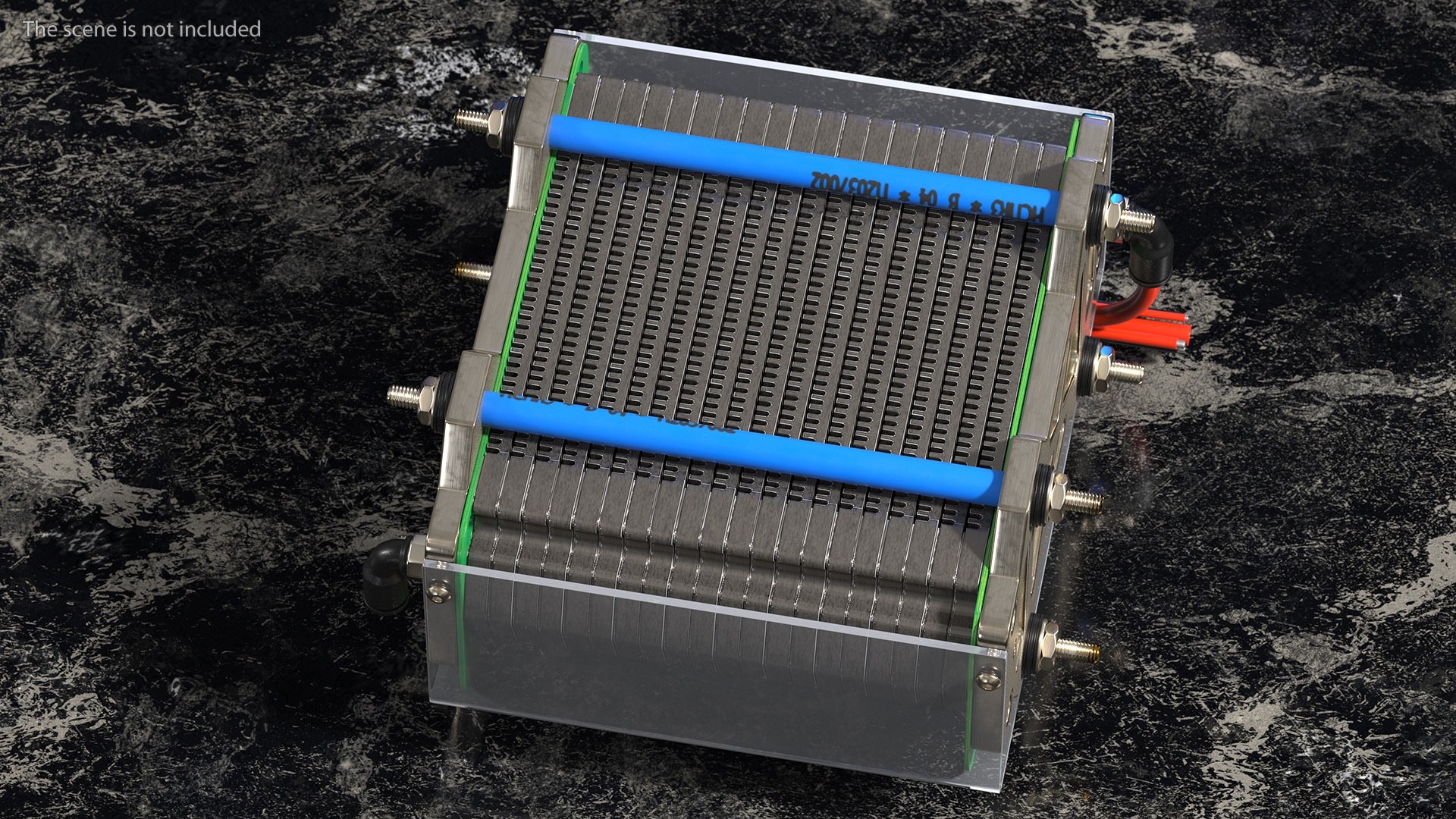 3D Model Pragma Industries PEM Fuel Cell Stack - TurboSquid 1848559