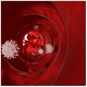 3D bloodstream animation - TurboSquid 1321441