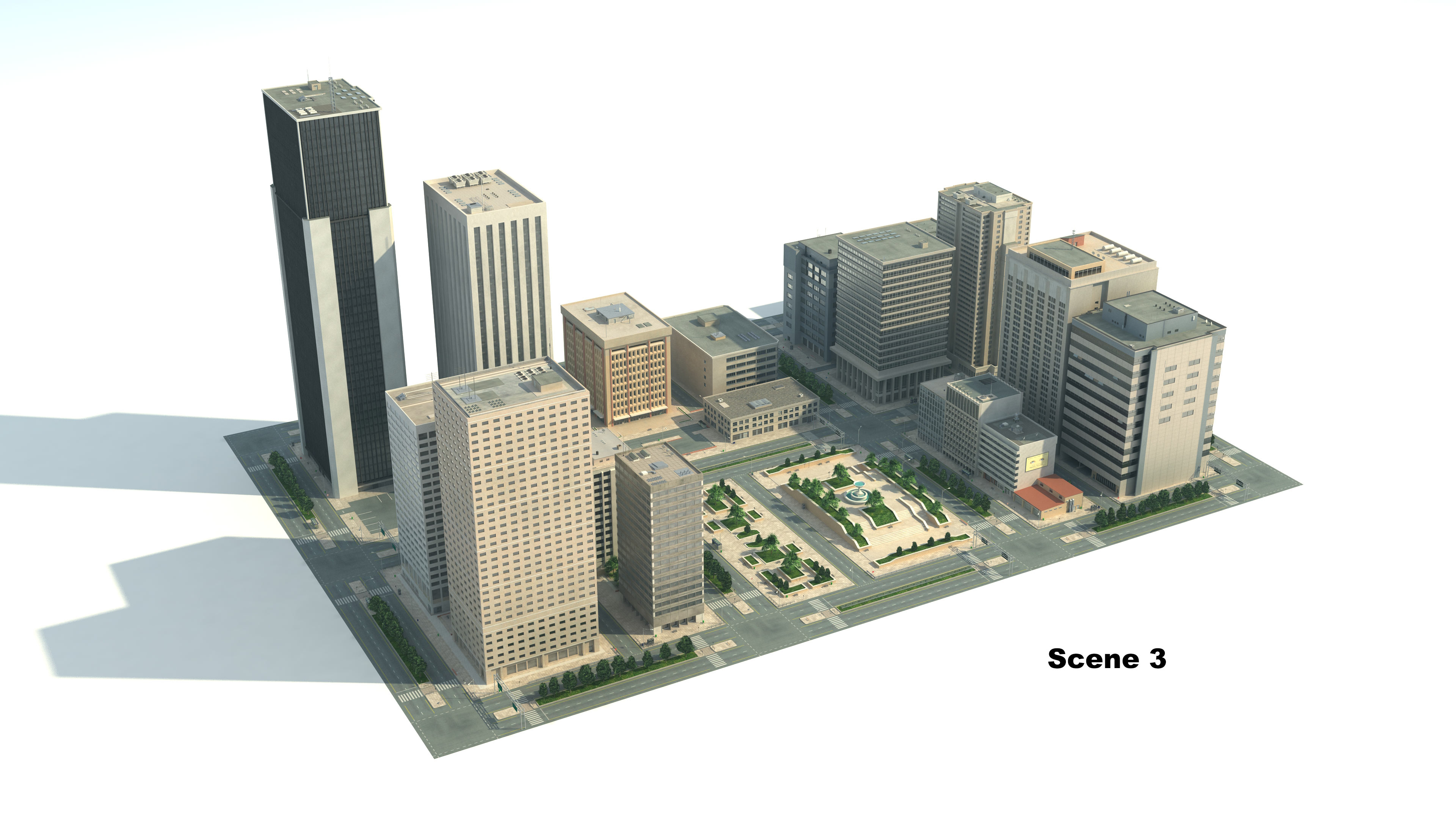 City Kit by 3dm Kits vol1 model - TurboSquid 1721817