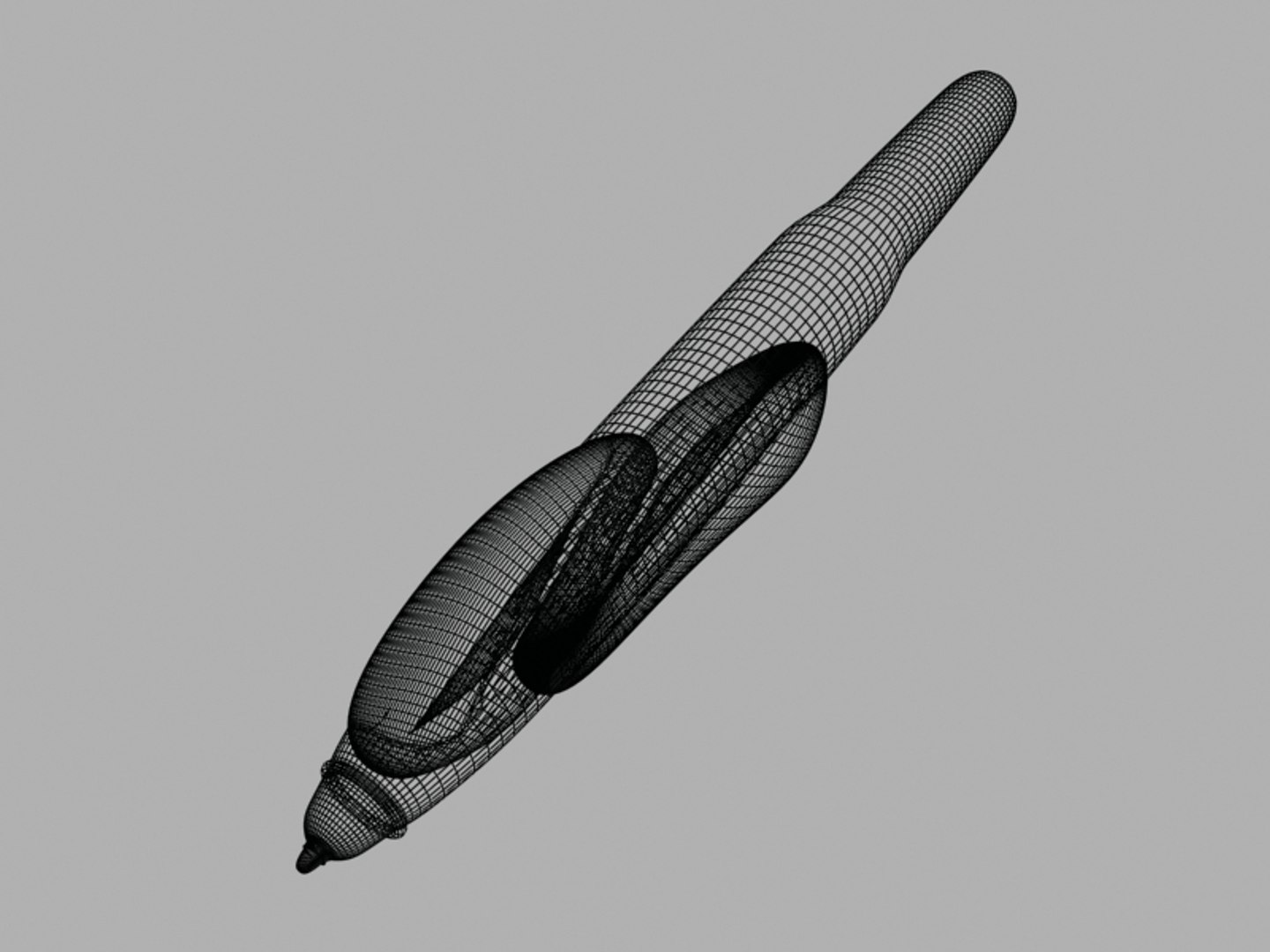 3d model pen cyber