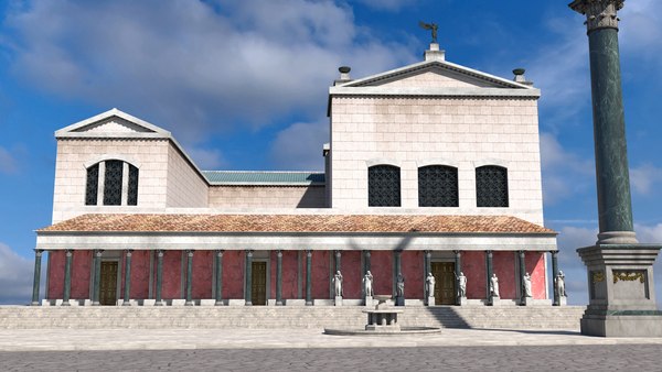 modelo 3d Curia Julia - TurboSquid 2500603