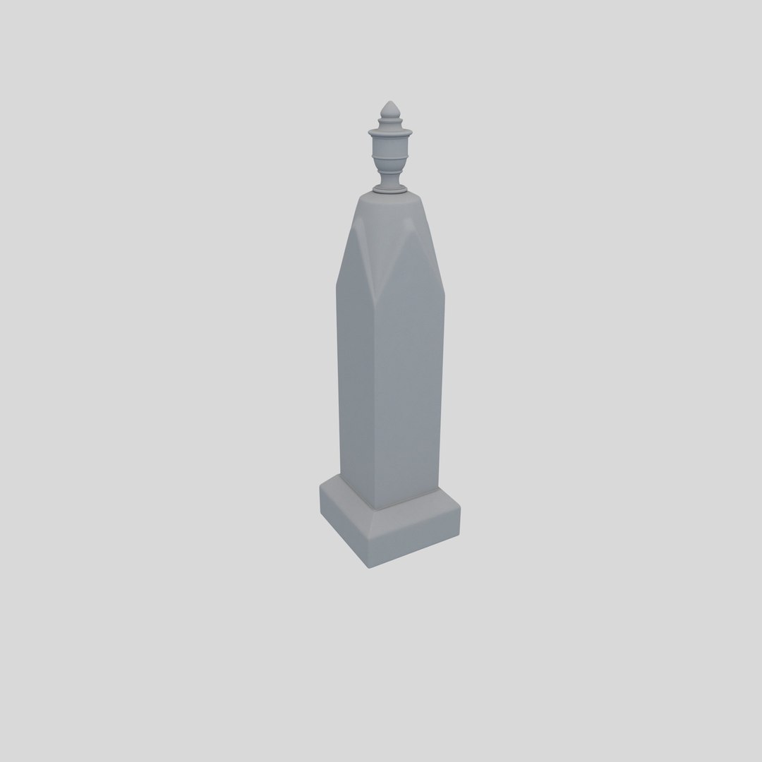 gravestone grave stone 3d obj