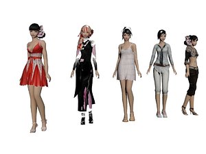 Woman Sketchup 3D Models for Download | TurboSquid