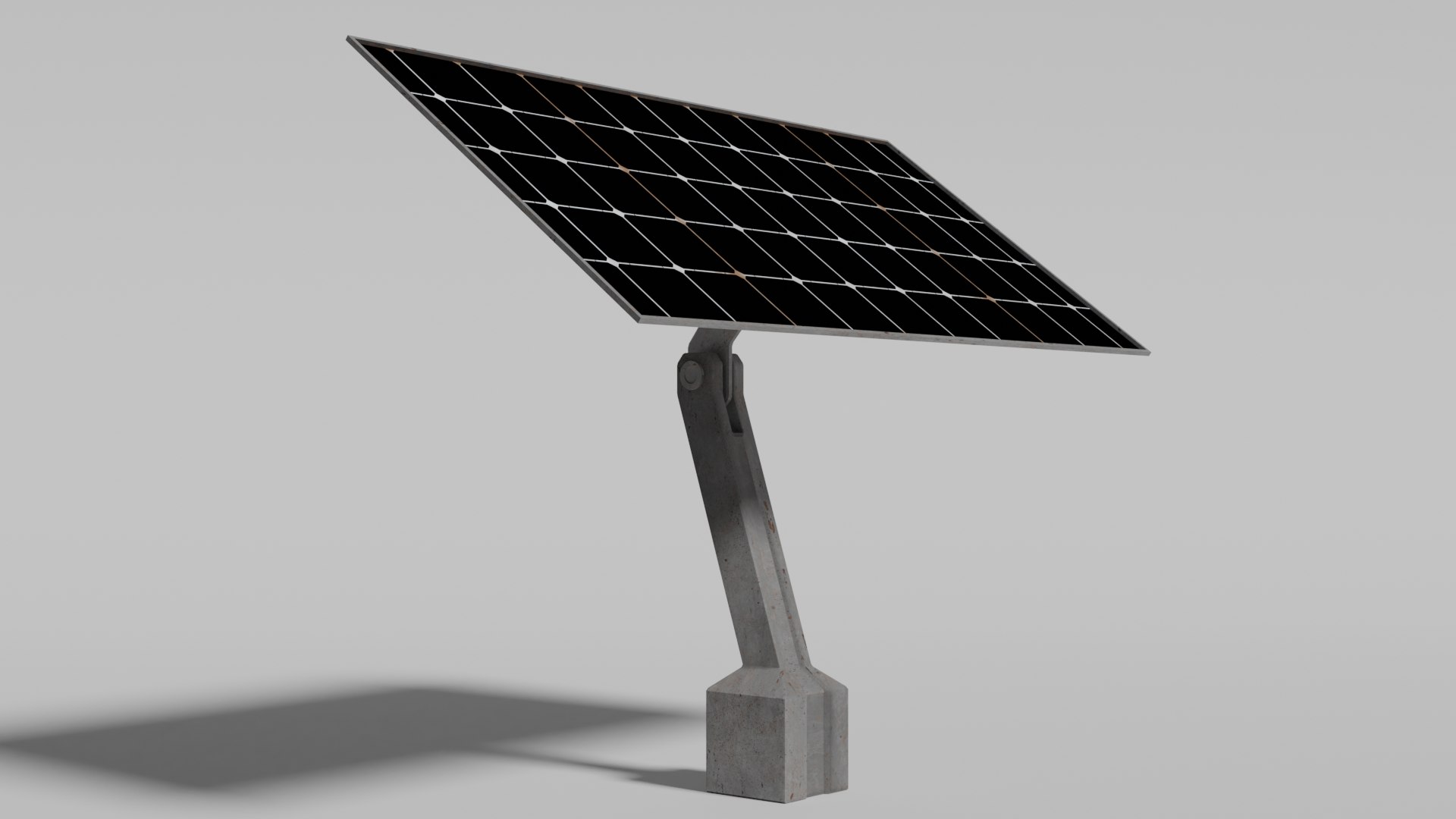 3D Low Poly Solar Panel - TurboSquid 1954001