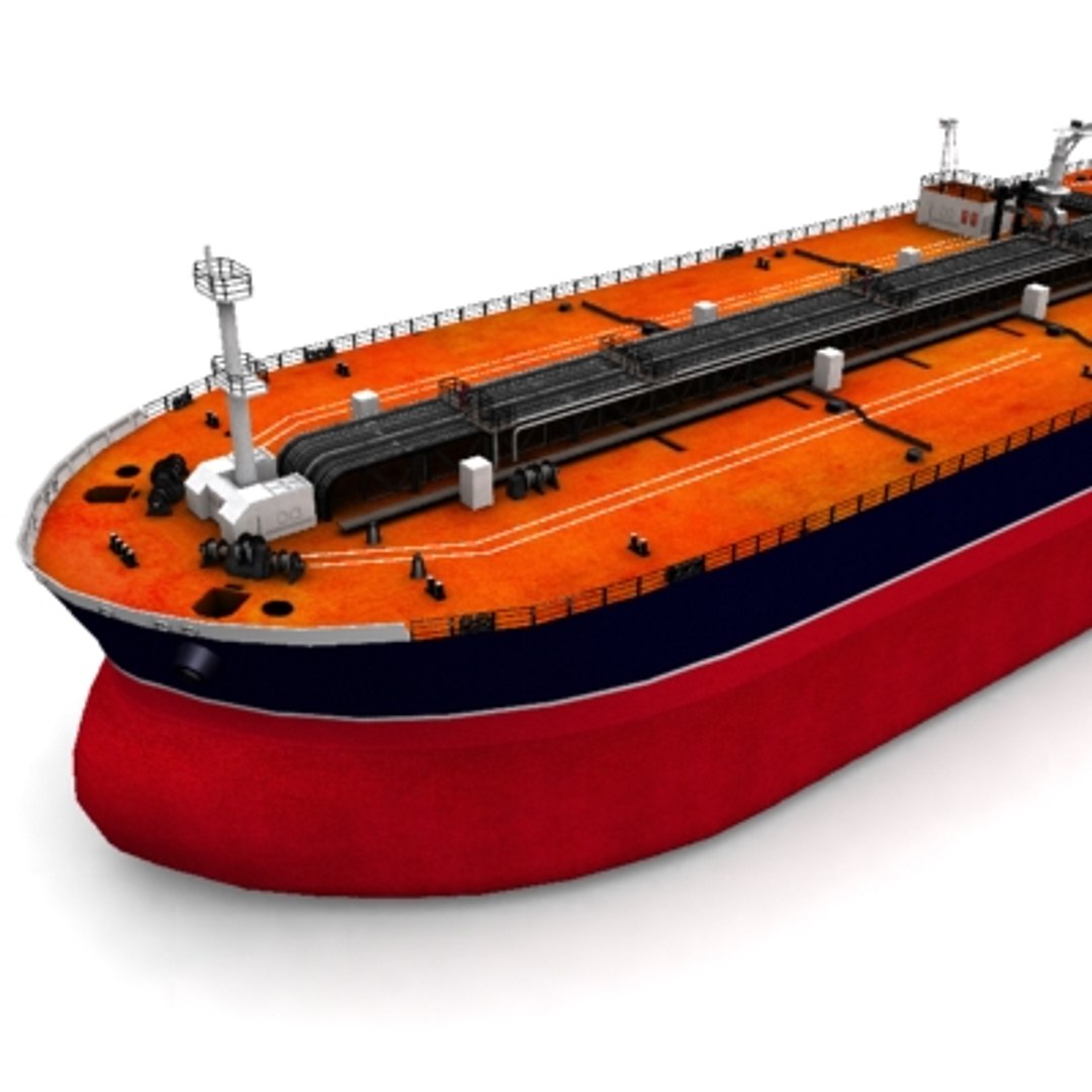 Oil Tanker 3d Model