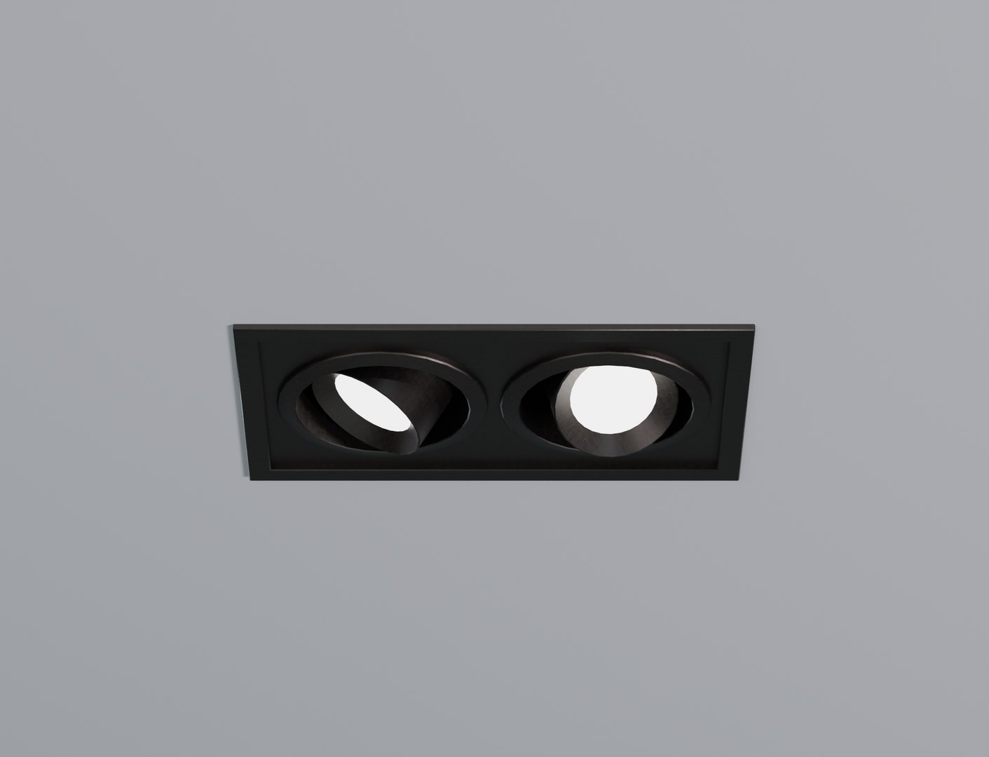 Low Poly Box Down Light 3D - TurboSquid 2044891