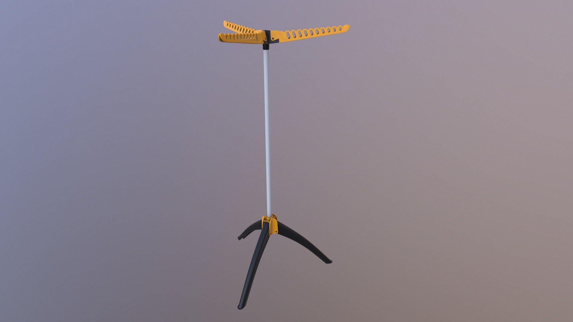 Foldable Clothes Drying Rack 3D Model - TurboSquid 2023327