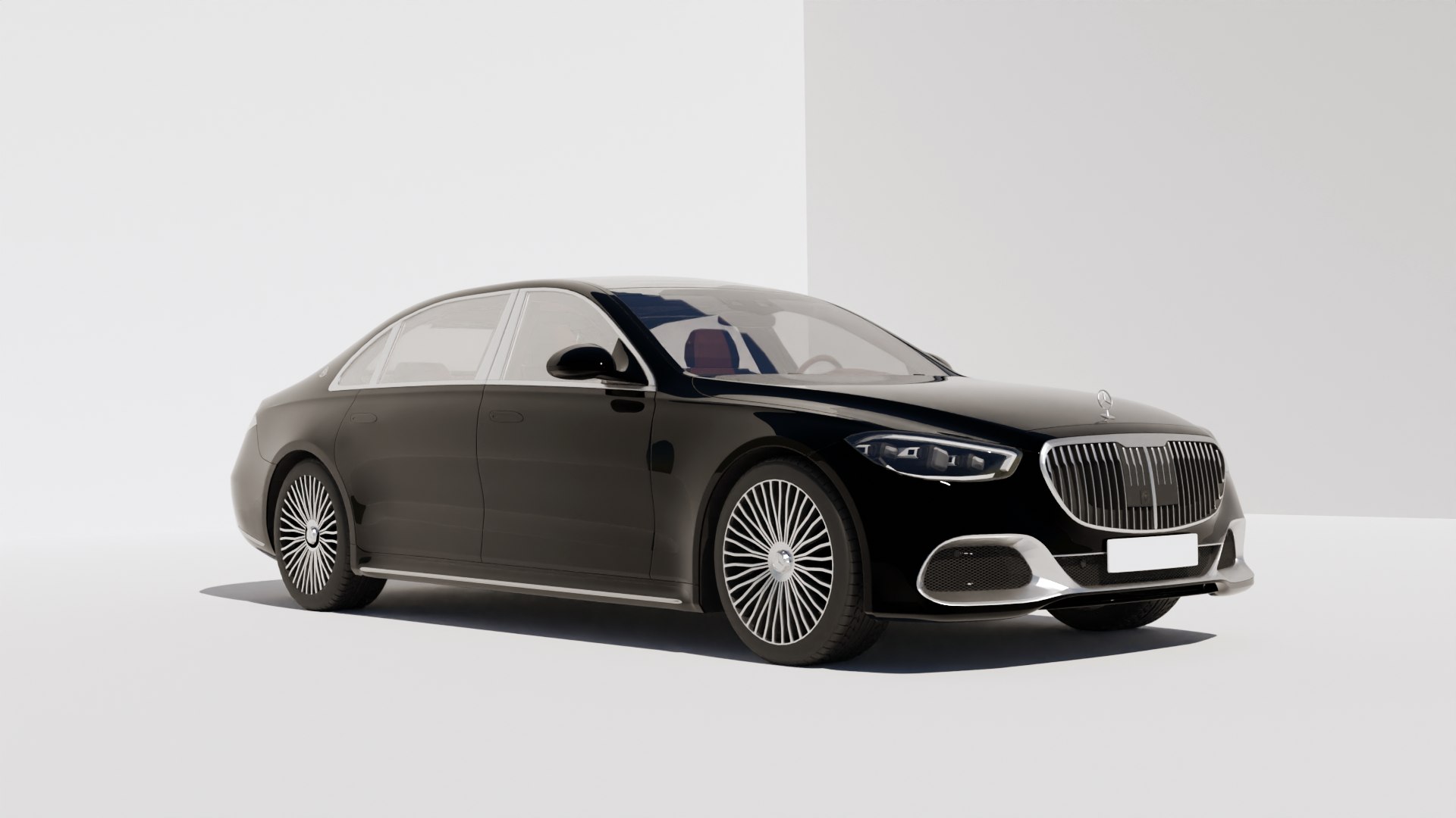 Mercedes-Benz S-Class Maybach 2021 Model - TurboSquid 2211652