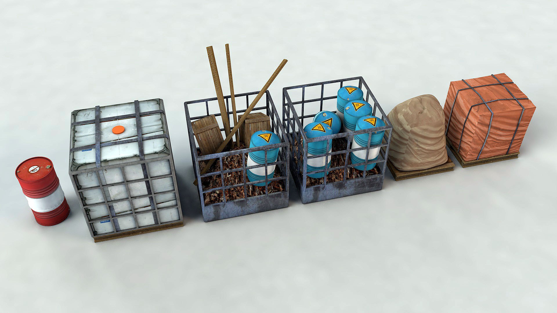 3D Oil Field Stuff - TurboSquid 1594977