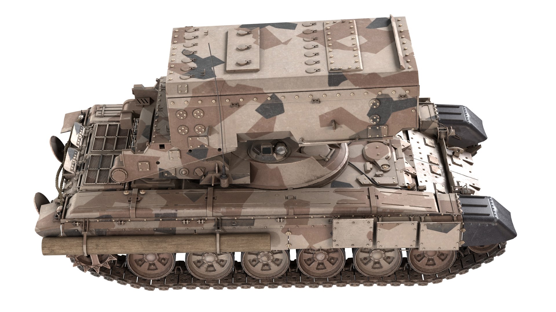 3D TOS 1A Buratino Flame Thrower - TurboSquid 2273270