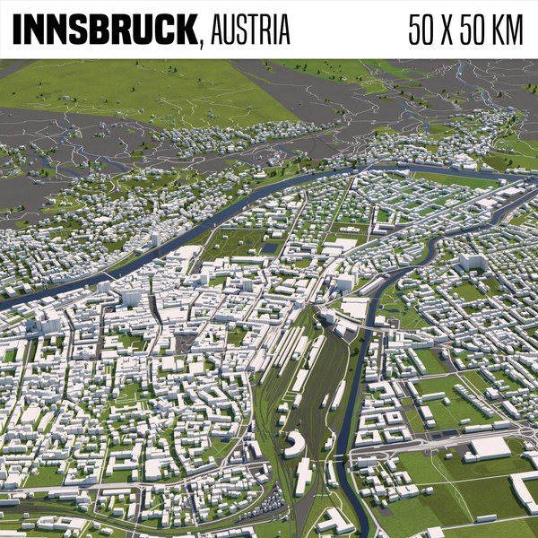 3D Innsbruck Models | TurboSquid