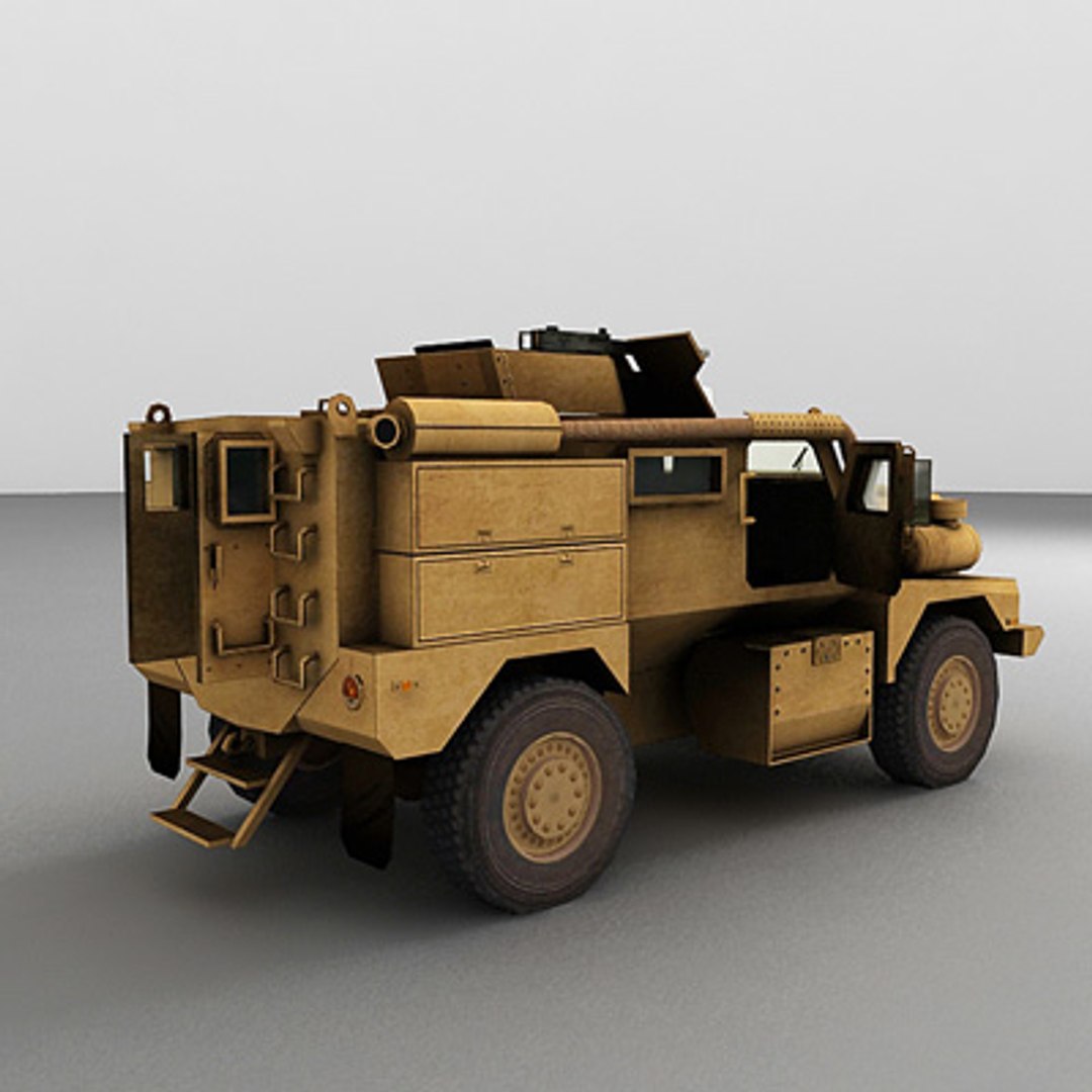Cougar Mines Ieds 3d Model