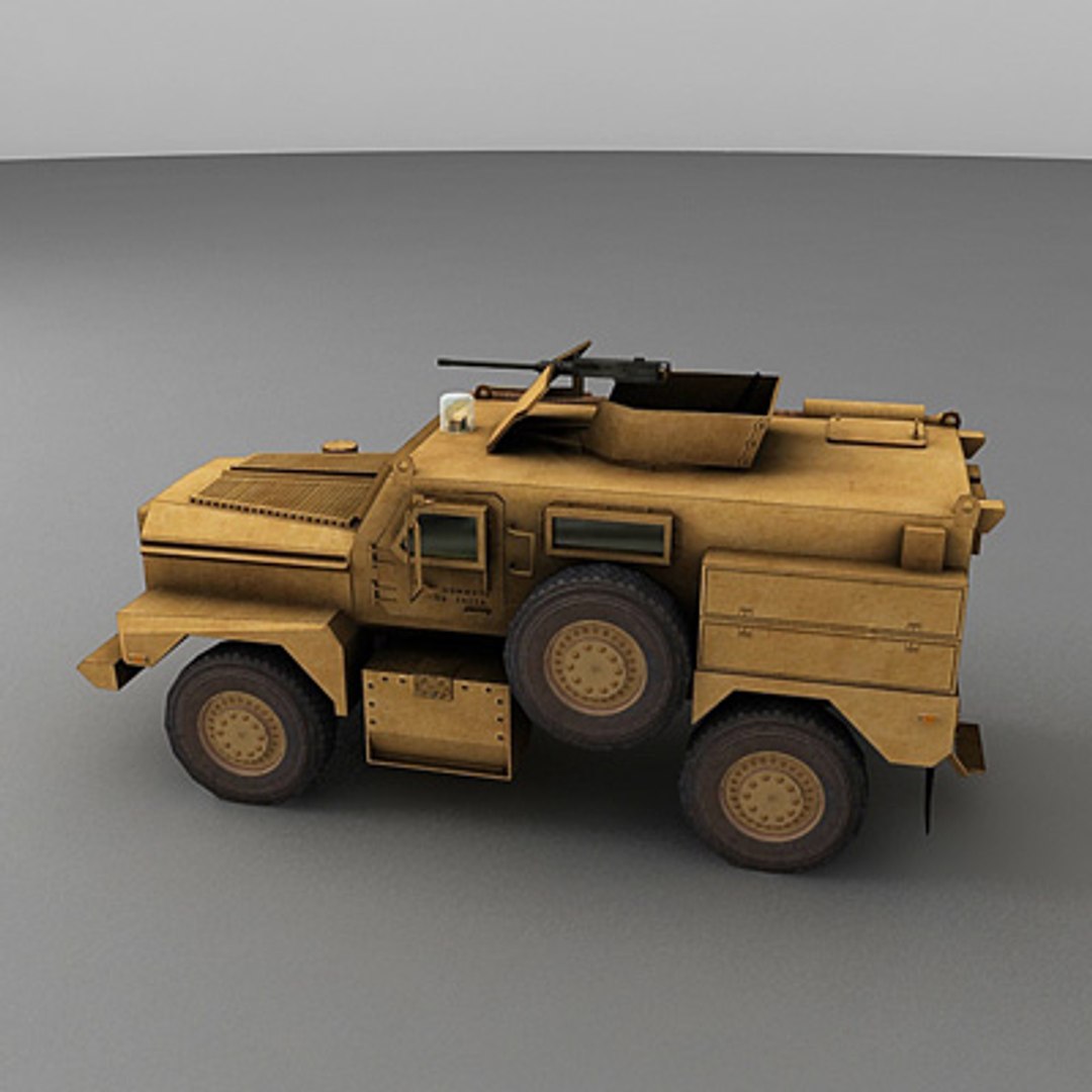 Cougar Mines Ieds 3d Model