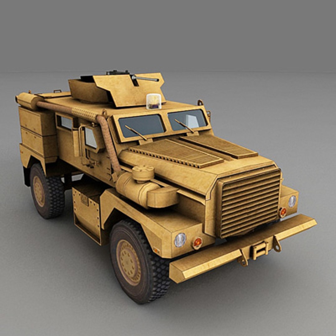 Cougar Mines Ieds 3d Model