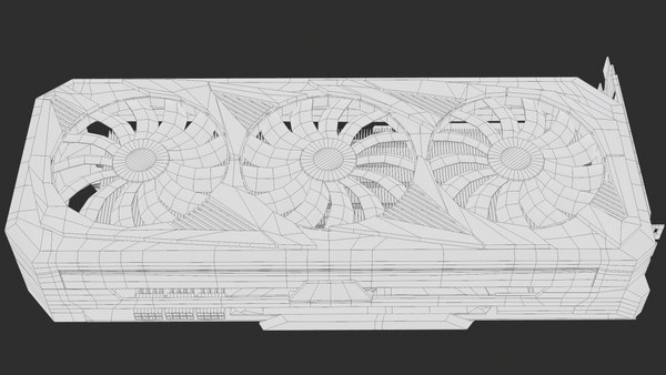GPU Asus ROG Strix RTX Ampere 3D model - TurboSquid 1750530