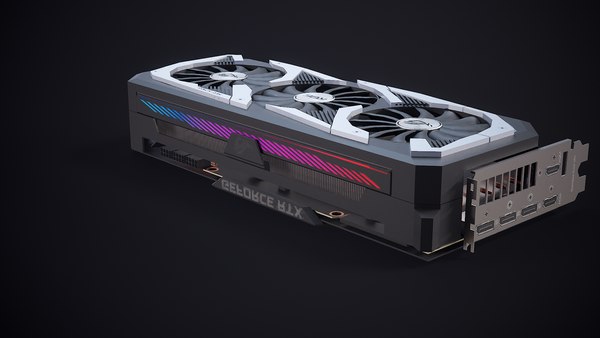 GPU 华硕 ROG Strix RTX 安培3D模型 - TurboSquid 1750530