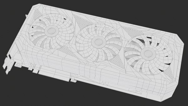 GPU Asus ROG Strix RTX Ampere 3D model - TurboSquid 1750530