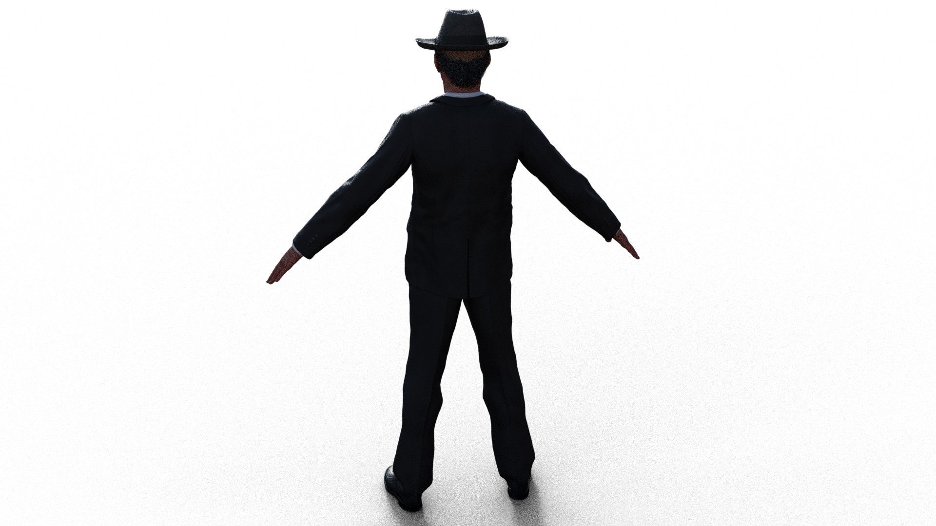 3D Detective Room With Rigged Figure Model - TurboSquid 2195371