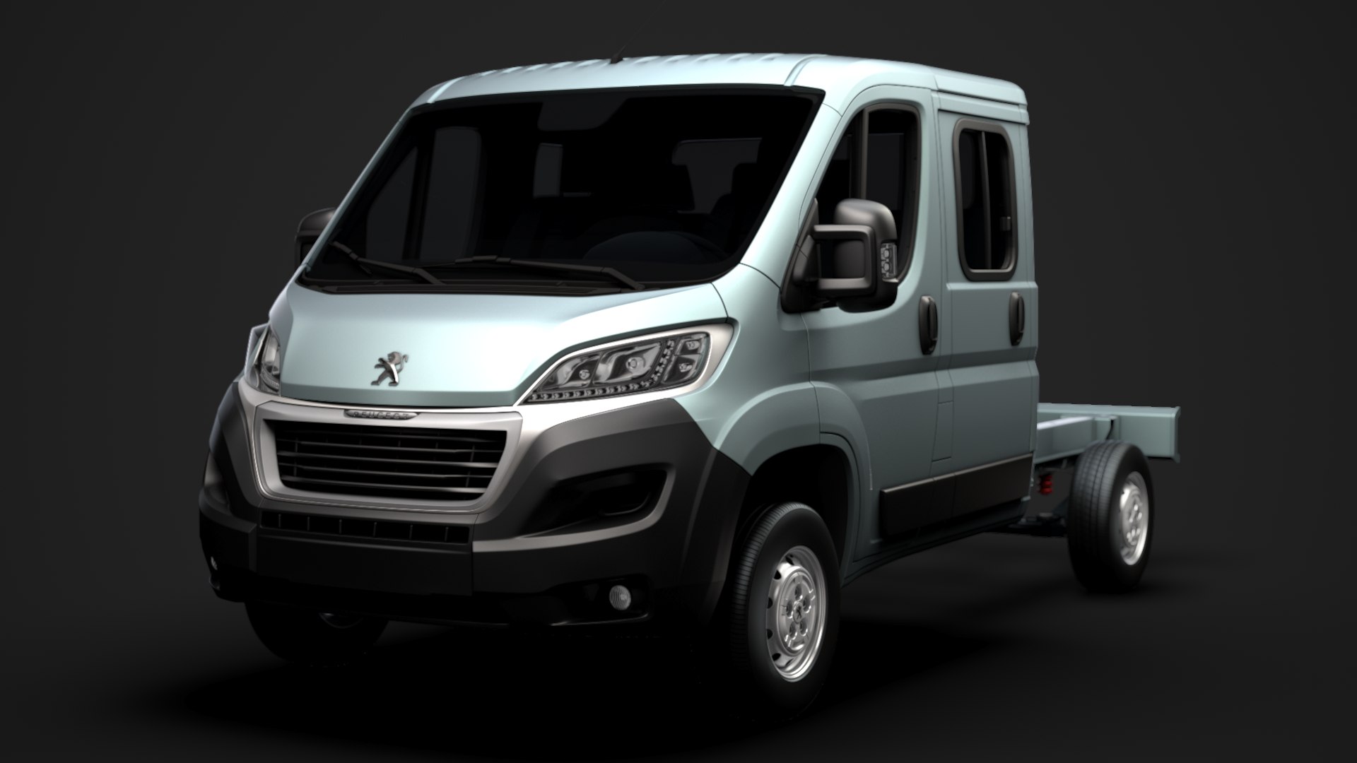 Peugeot Boxer Manager Chassis 3D - TurboSquid 1451140