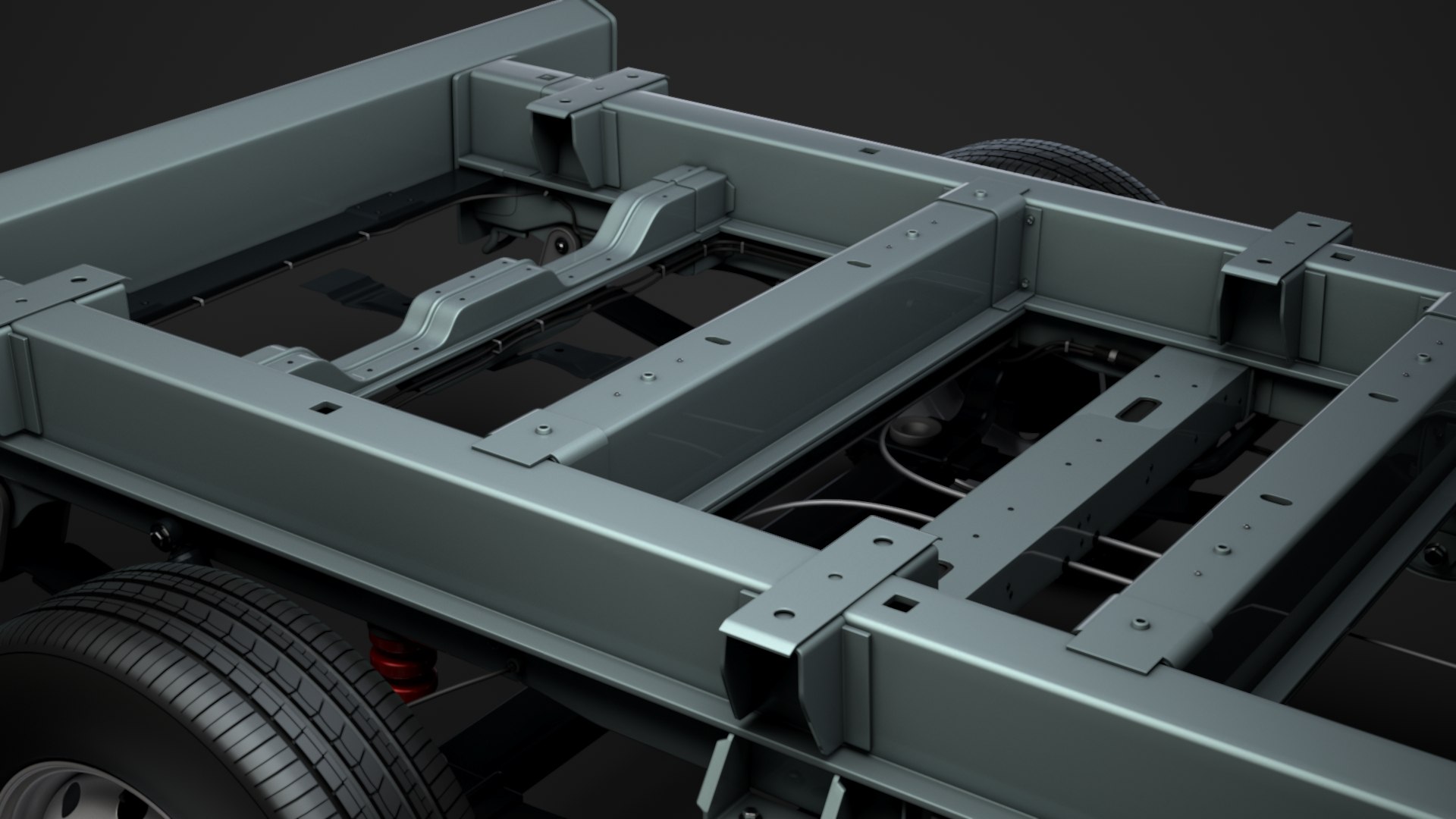 Peugeot Boxer Manager Chassis 3D - TurboSquid 1451140