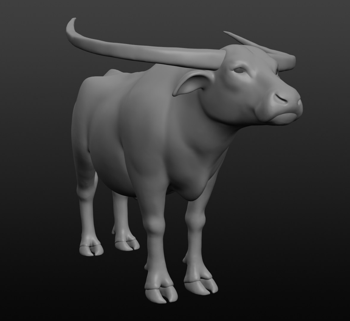 Asian Buffalo 3D Model - TurboSquid 1411864